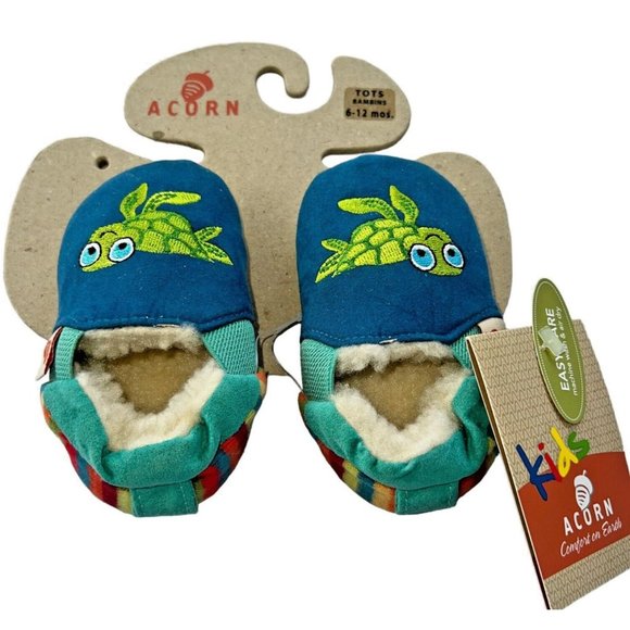 Acorn | Shoes | Acorn Kids Easyon Moc Moccasin Turquoise Turtle 62 ...